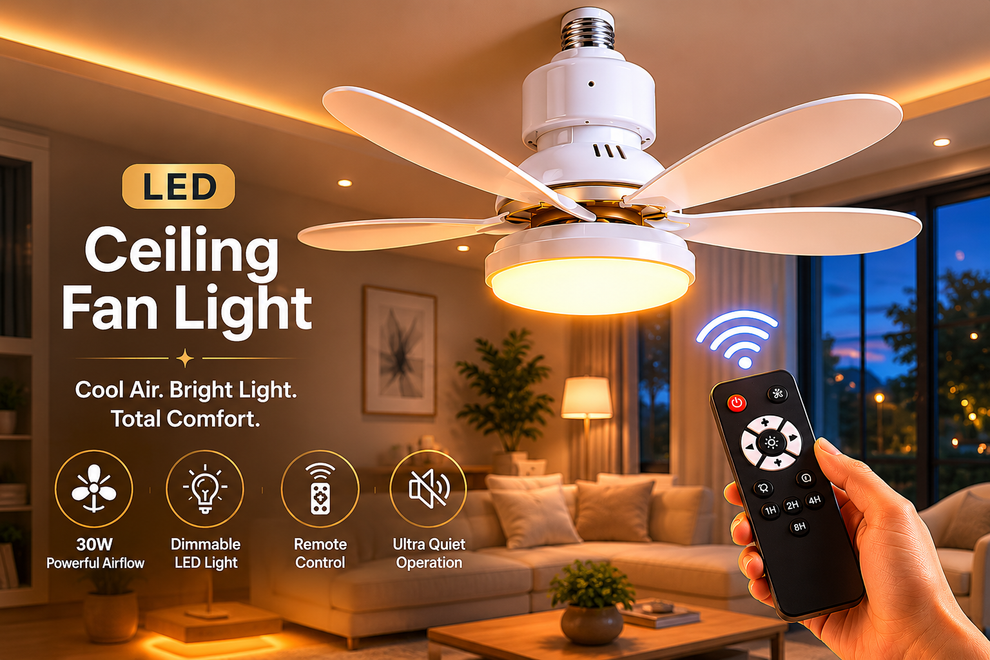 Lumora™ Smart LED Fan Light